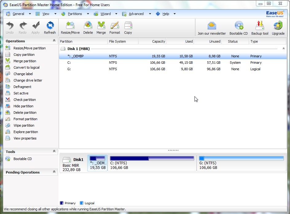 Descargar EaseUS Partition Master